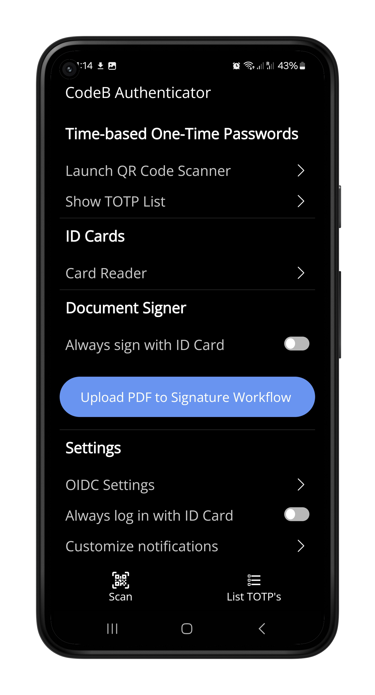 Mobile Digital Signatures